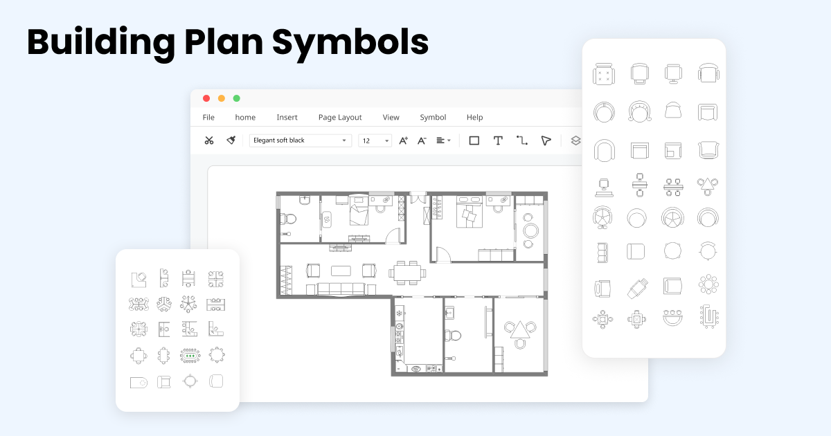 Building Plan Symbols & Meanings | EdrawMax