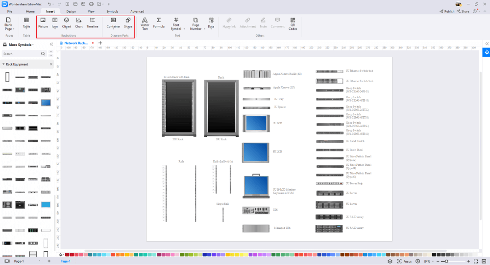 How To Draw A Rack Diagram In Visio Edrawmax | The Best Porn Website How To Draw A Rack Diagram In Visio Edrawmax | The Best Porn Website