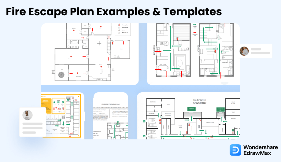 Free Editable Fire Escape Plan Examples Templates EdrawMax