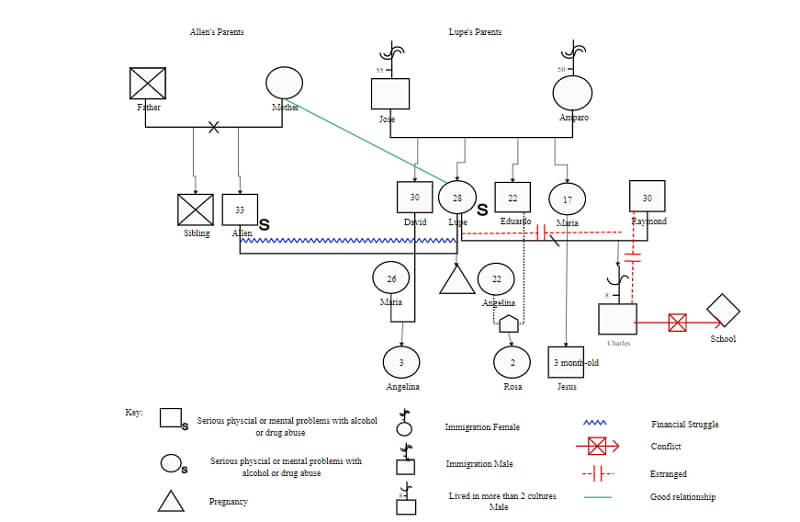 Free Editable Genogram Examples Templates Edraw
