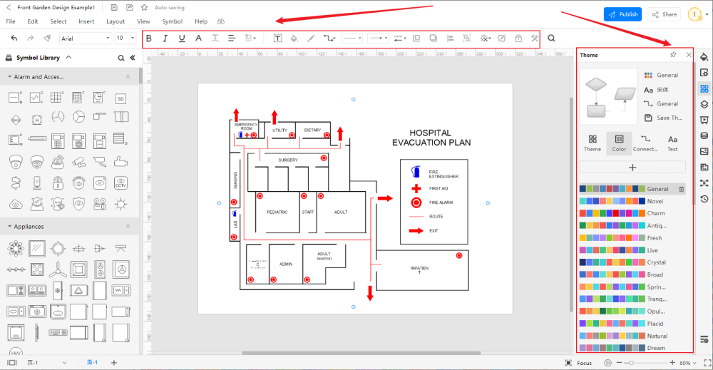 Free Editable Hospital Floor Plan Examples And Templates Edrawmax