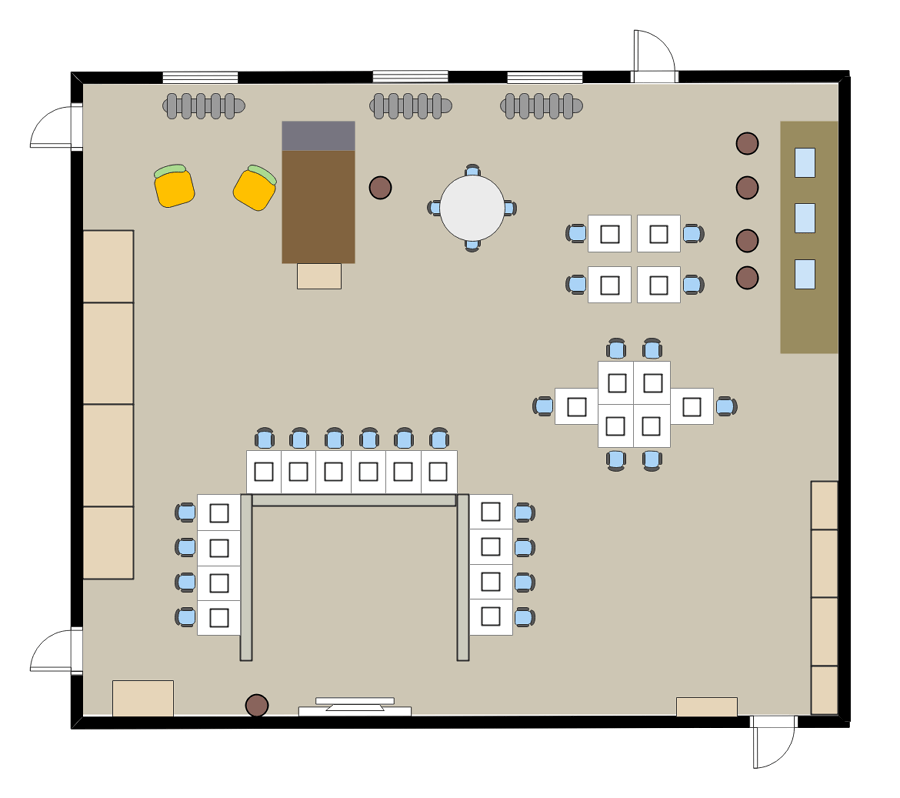 Free Editable Seating Chart Examples Templates EdrawMax 59 OFF