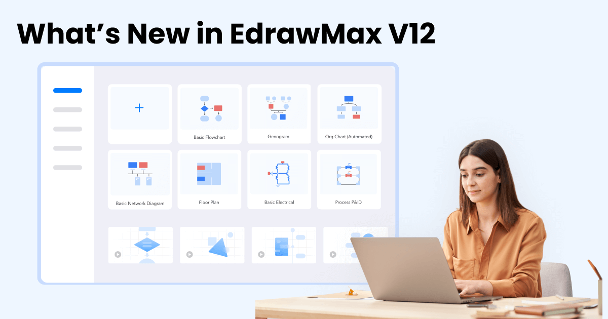 What's New in EdrawMax V12? | EdrawMax